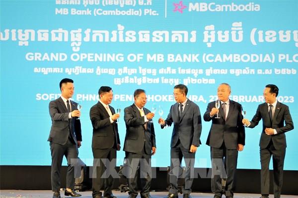 MB khai trương Ngân hàng thương mại 100% vốn tại Campuchia