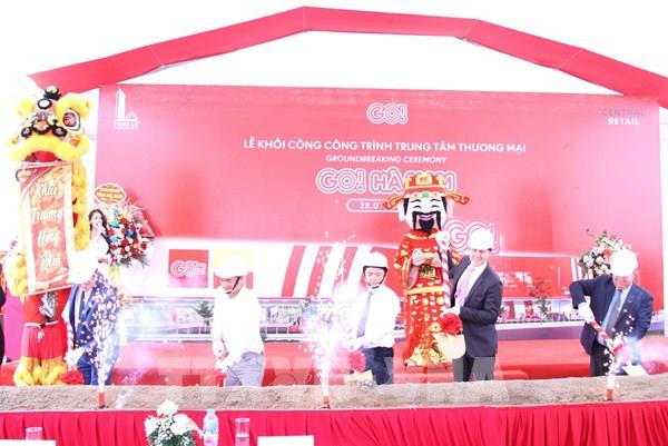 Khởi công Trung tâm thương mại GO! Hà Nam