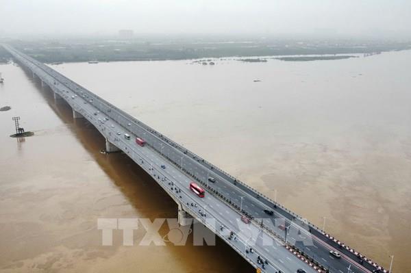 Mực nước các sông Hồng, Đuống giảm dần